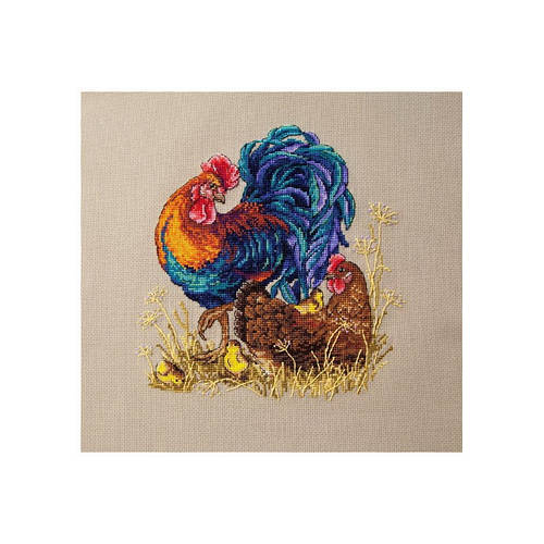 Півень та курочка. Набір для вишивання. Мережка (К-61м) (ID#2135129033 ...