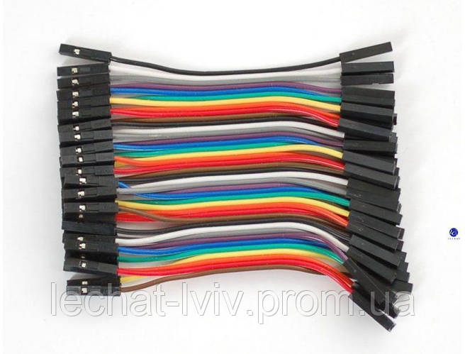 JUMPERS-FF-100MM Комплект из 40 перемычек для макетной платы ...