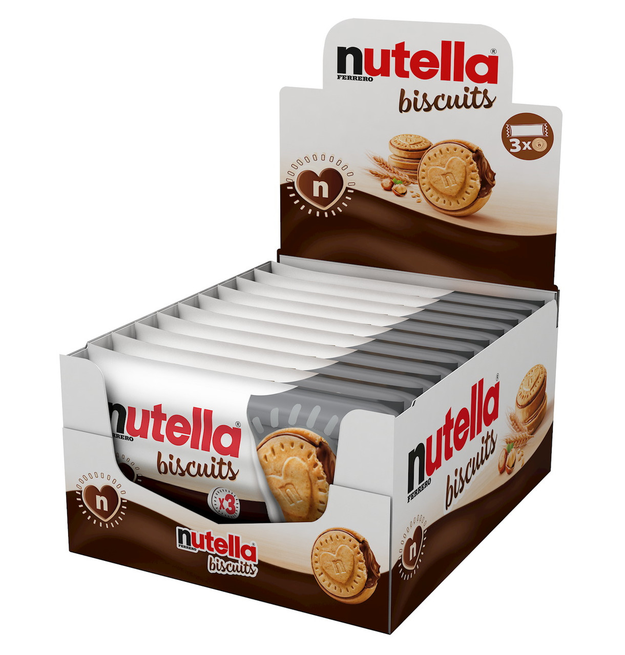 Печенье Ferrero Nutella Biscuits 41 g (ID#2136082418), цена: 78 ...