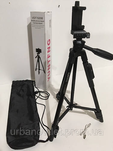 Профессиональный штатив для телефона и камер Yunteng VCT 5208 Xthysq ...