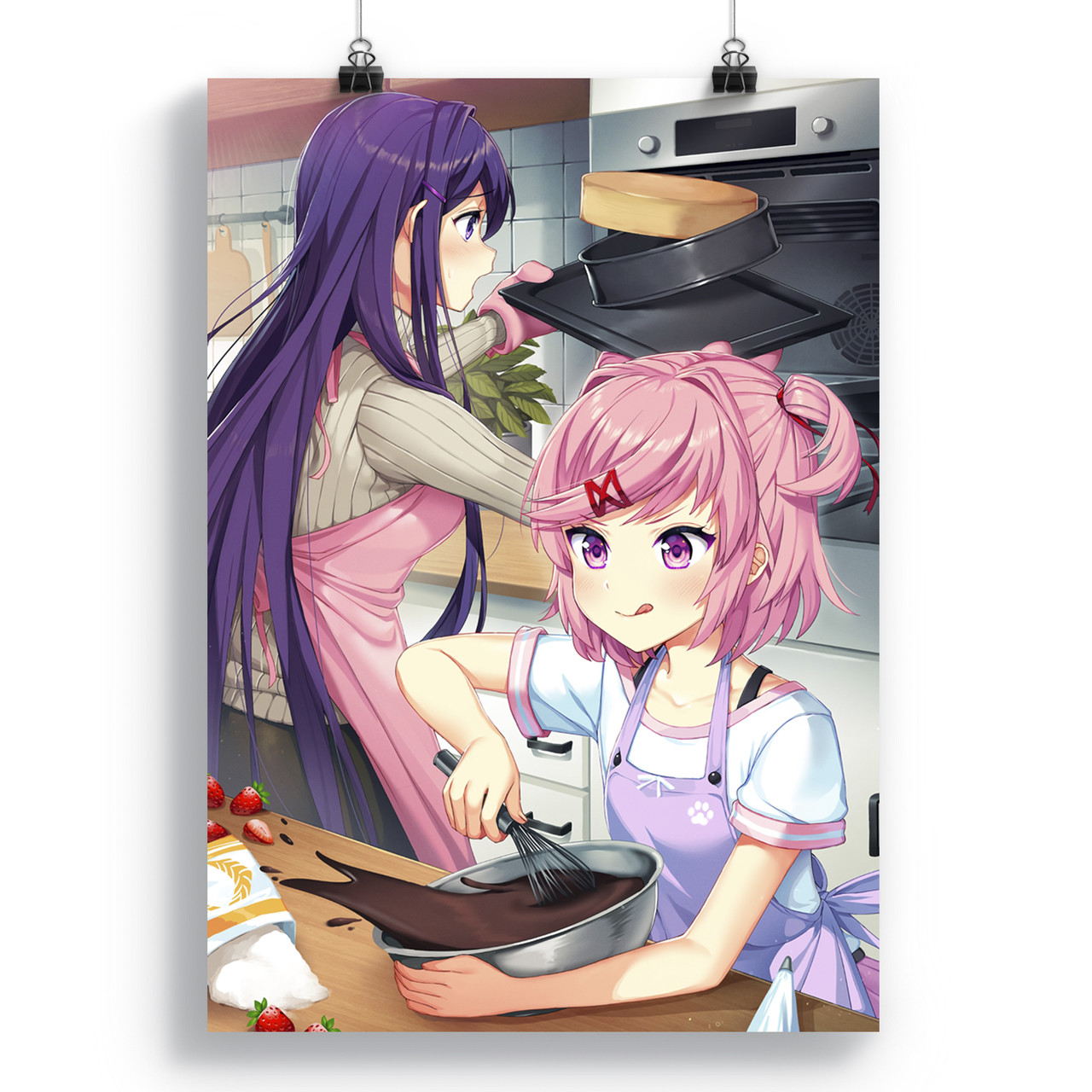 Купити Плакат Доки Доки Літературний Клуб | Doki Doki Literature Club ...