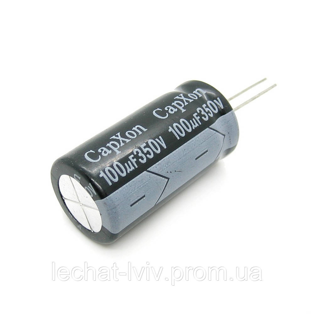 Конденсатор электролитический ECAP-KM-100mkf - 350v (105°C) (KM) 18x35 (ID#2136971426), цена: 93 ...