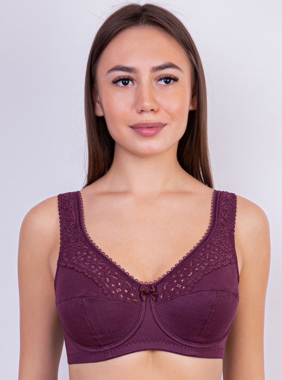 Бюстгальтер Lauma сливовое вино, арт.02150 (мягкая чашка, на косточках) (ID#2137058675), цена ...
