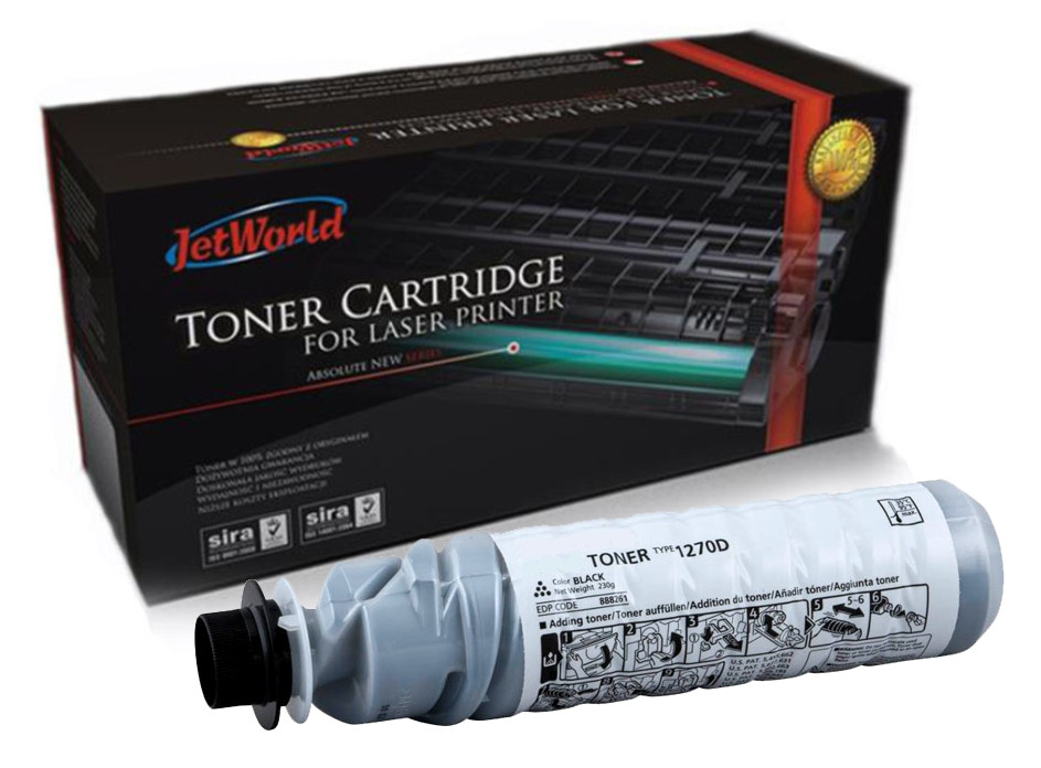 Тонер-картридж JetWorld для Ricoh 1270D (MP201 ) | в Доктор Тонер ...