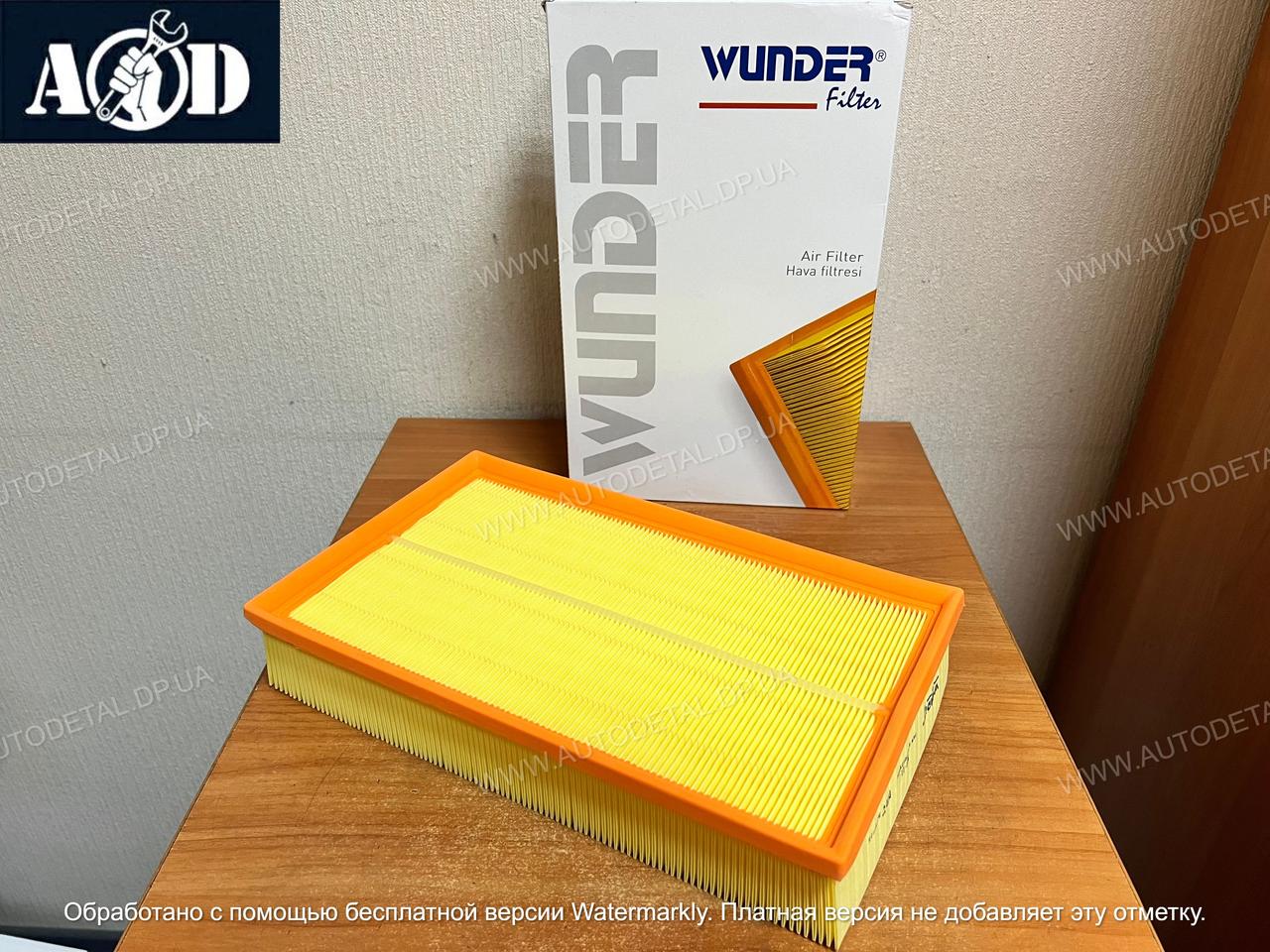 Воздушный фильтр Volkswagen Transporter T5 2003-->2015 Wunder Filter ...