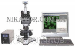 Біологічний бінокулярний мікроскоп MCX100 CROCUS з вмонтованою ...