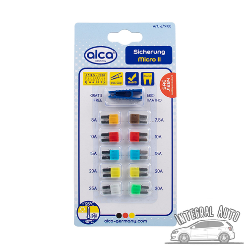 Предохранители микро II "Alca" від 5 до 30А (10шт.) (ID#2137632026), ціна: 111 ₴, купити на Prom.ua