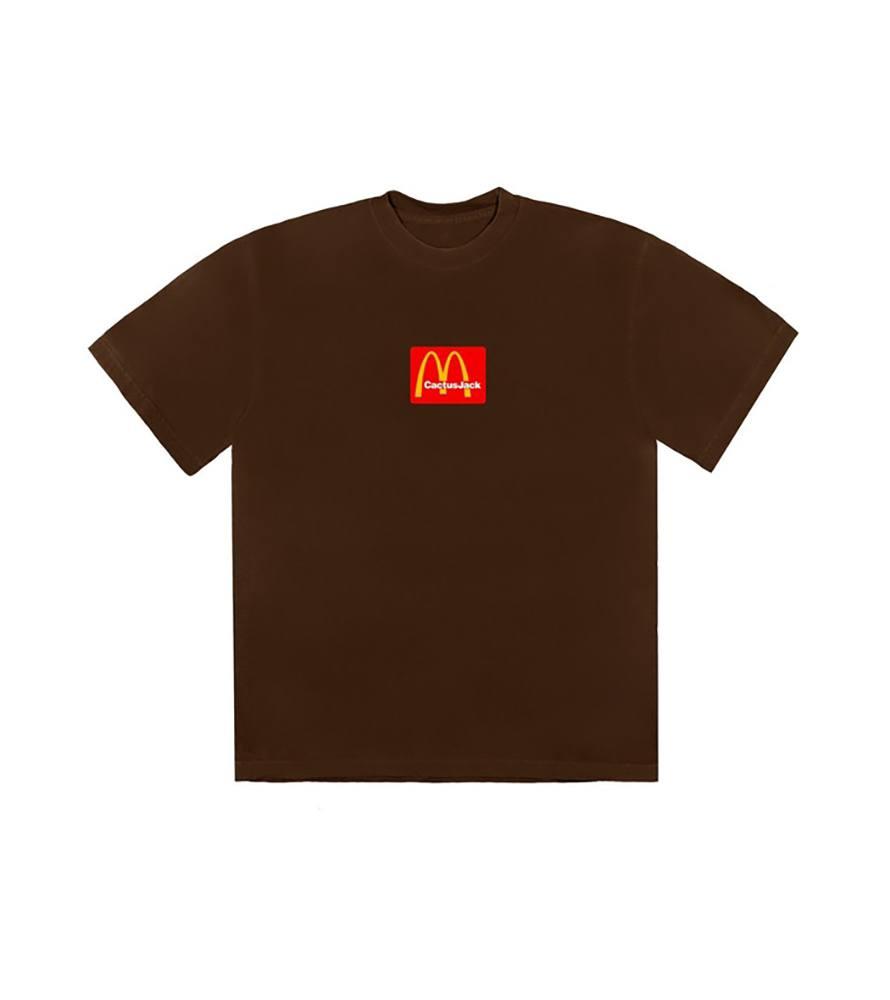 Футболка Travis Scott (Cactus Jack) x McDonald s Sesame III Brown (ID ...