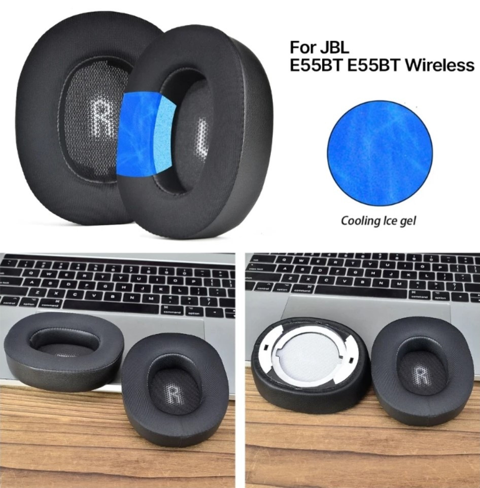 Амбушюры для наушников earpads JBL E55BT JBL E55 JBL E500BT Цвет Черный ...