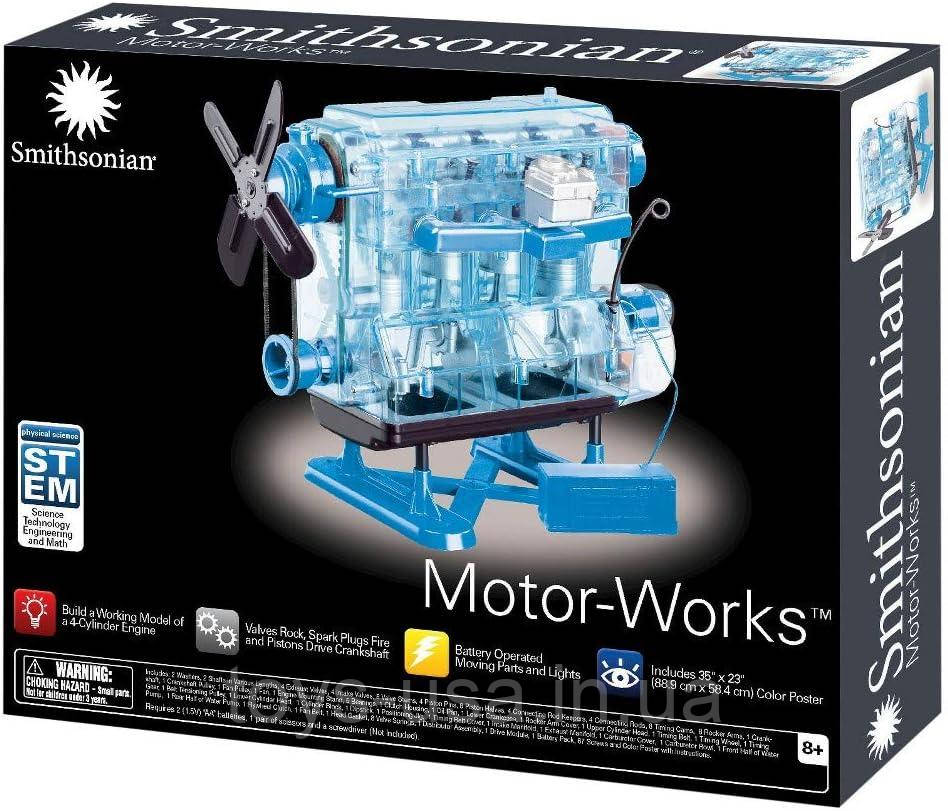 Створення інженерних експериментів Мотор Smithsonian Motor-Works ...