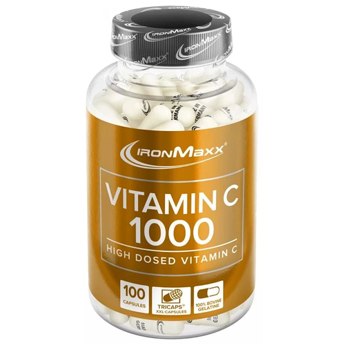 IronMaxx Vitamin C 1000 Вітамін C 100 капсул (ID#2116984956), ціна: 489 ...
