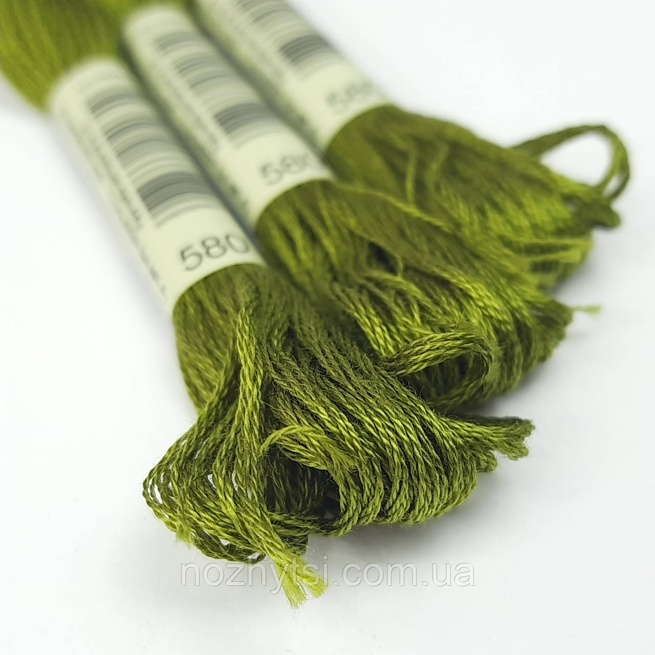 Купить Муліне DMC для Вишивання (арт.117), Колір 580 (2135939836) в ...