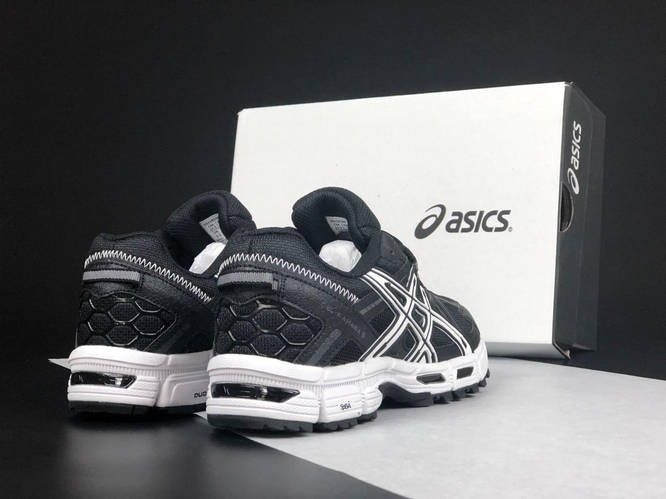 Мужские женские кроссовки Asics Gel-Kahana 8 Black White Обувь Асикс ...