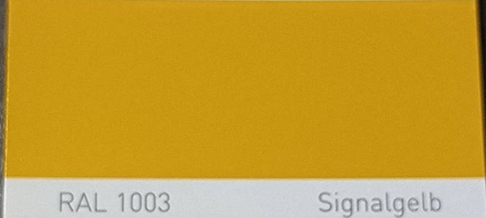 Автомобільна фарба Simplex для поліуретанова для металу (DTM) Simplex RAL 1003 SIGNALGELB Signal ...