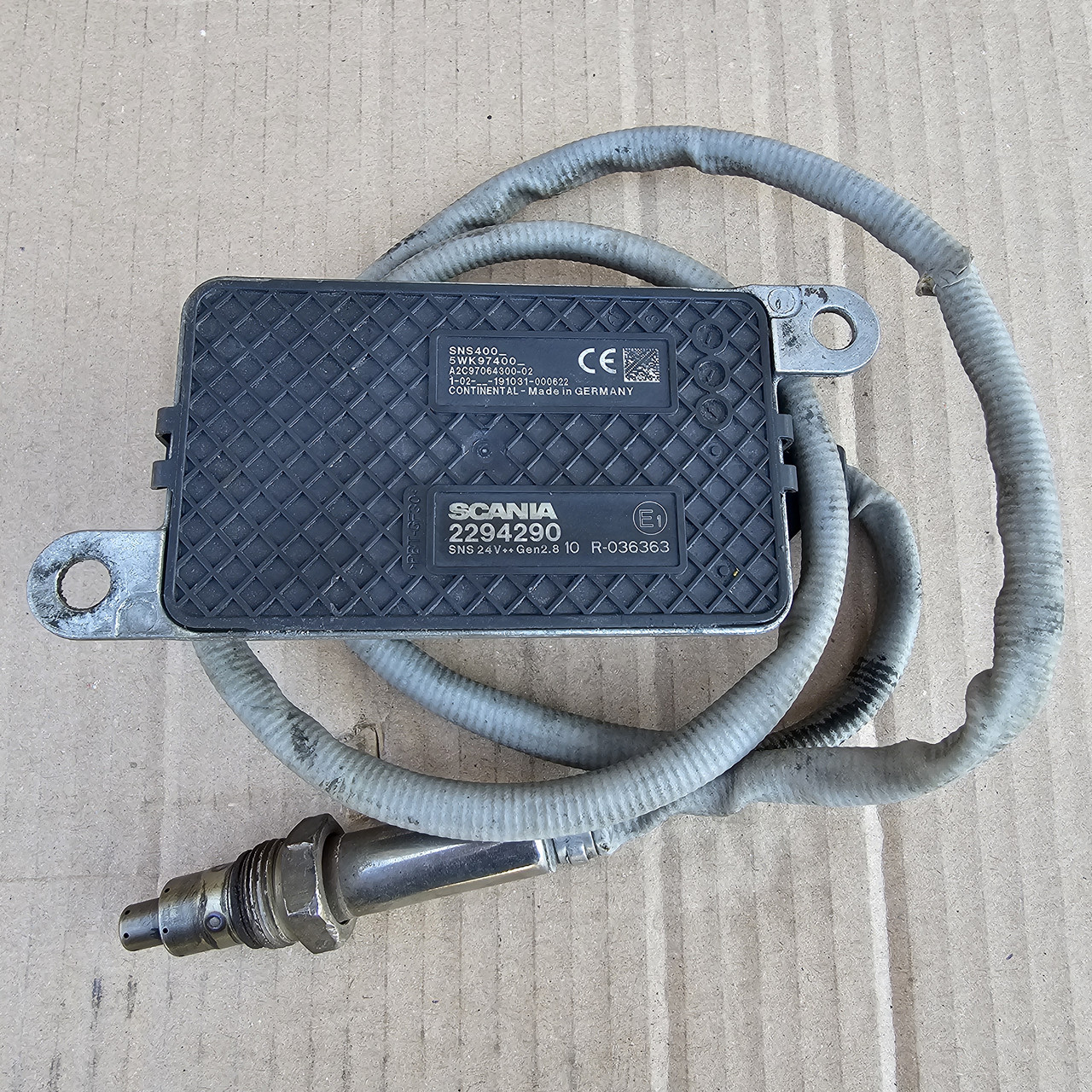 Датчик выхлопных газов NOX SCANIA 2294290 (ID#2139774524), цена: 5300 ...