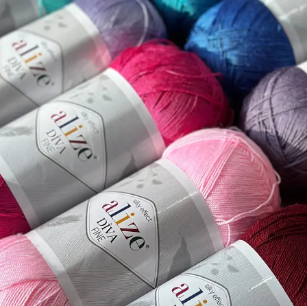 Alize Diva Fine купити пряжу в Україні Дешево! Інтернет-магазин ниток для в'язання