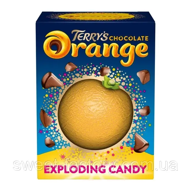 Шоколад Terry's Milk Chocolate Orange Exploding Candy 147g: продаж ...