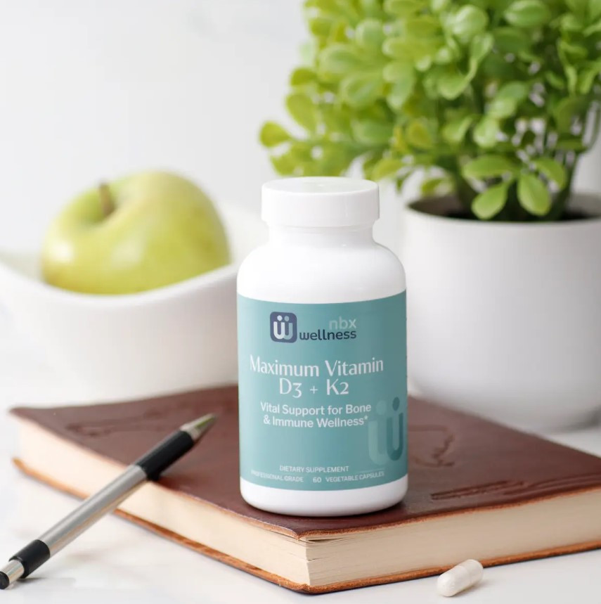 Neurobiologix Maximum Vitamin D3+K2 (formerly D3+K2 Cofactor Complex ...