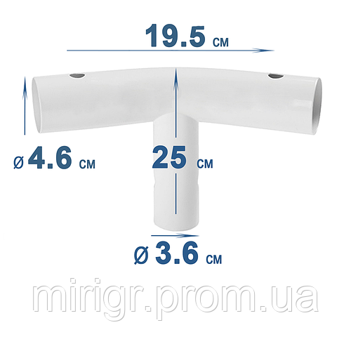 T-подібний з'єднувач (трійник) Intex 10863 топ (ID#1612717916), цена ...