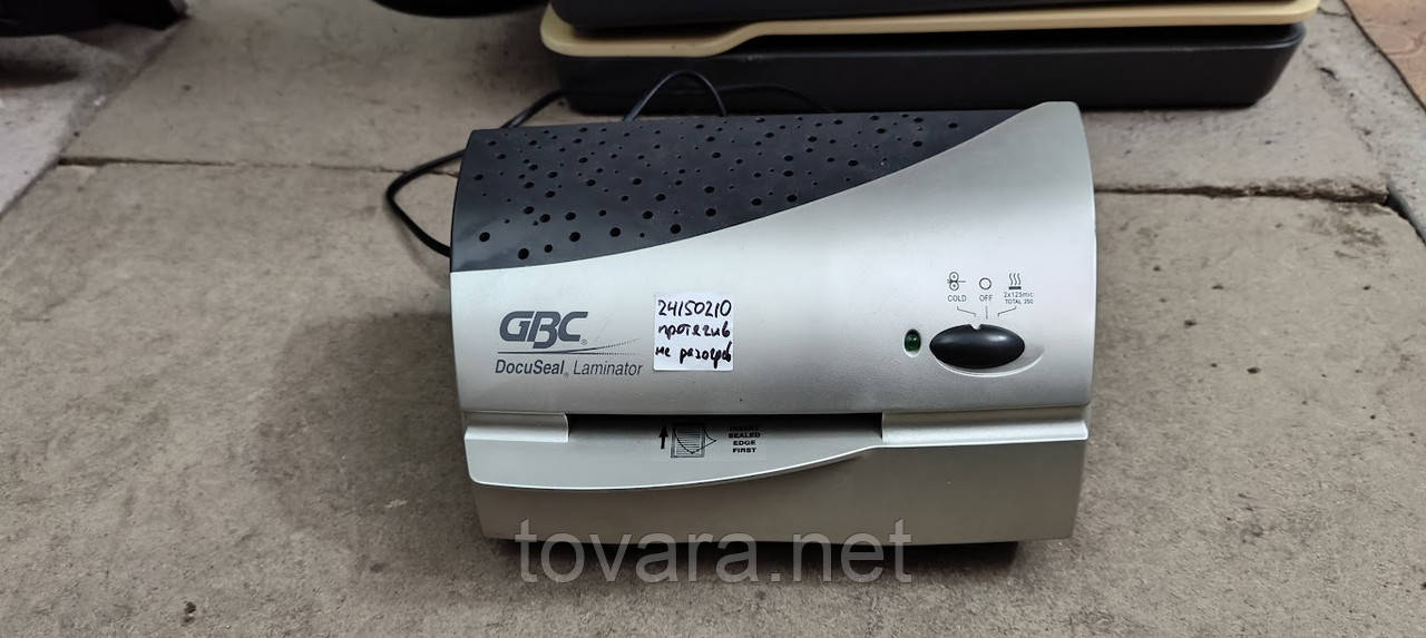 Ламинатор GBC Docuseal DS 40P № 24150210: продажа, цена в Киеве ...