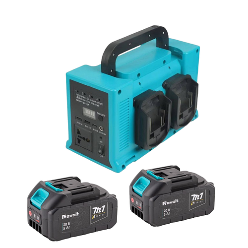 Набор Revolt №07 -Инверторная зарядная станция аккумуляторная PS 330, АКБ Revolt 5А(M1 series ...