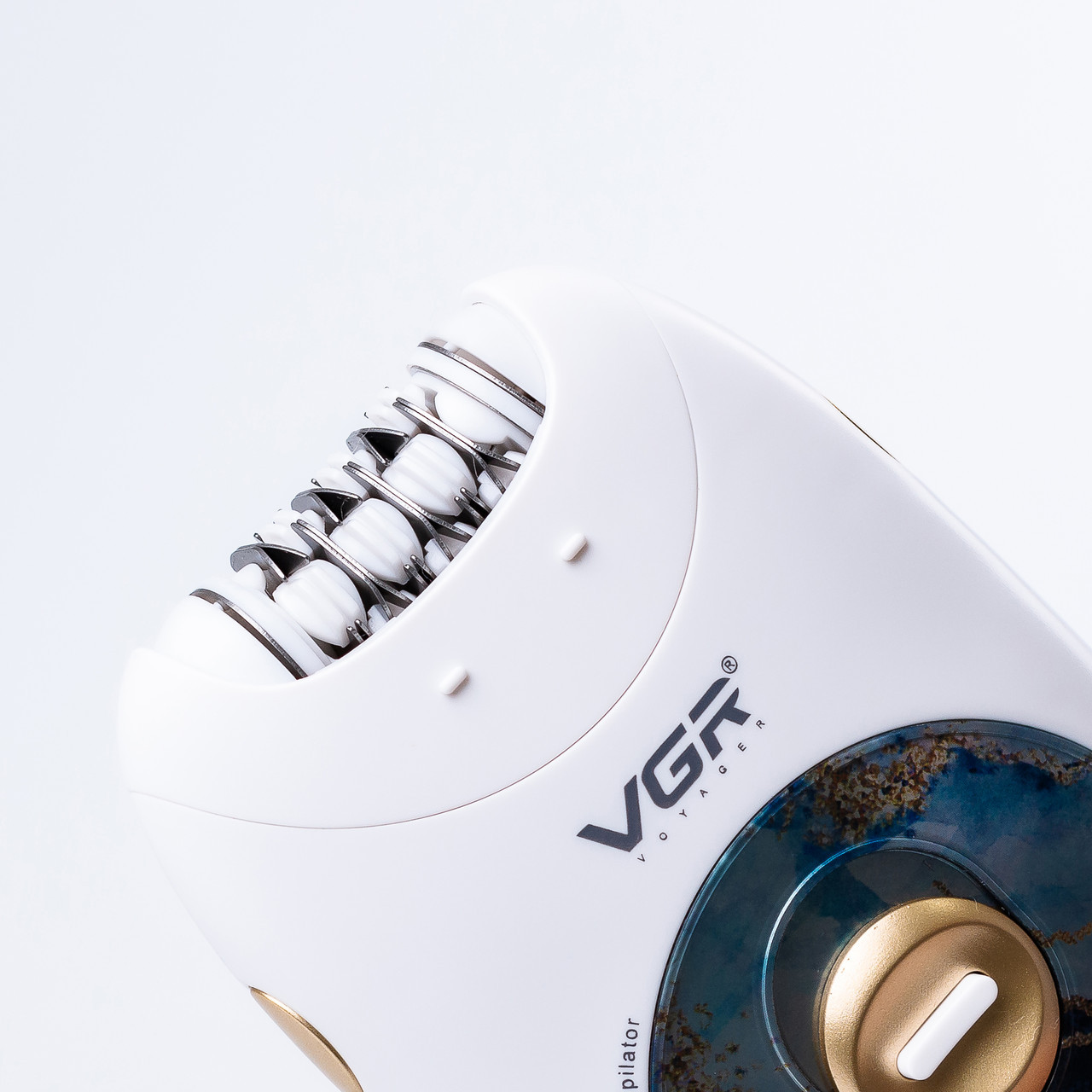 Епілятор жіночий акумуляторний 2 швидкості USB депілятор для тіла і ніг ...