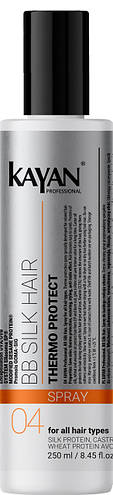 Спрей-термозащита для окрашенных волос, BB SILK HAIR KAYAN 200 мл (ID ...