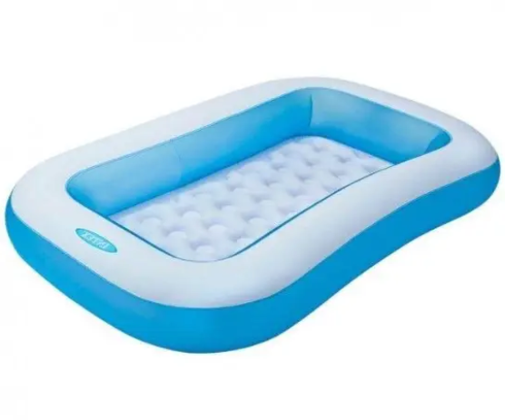 Intex Басейн 57403 NP розміром 166х100х28 см, об'ємом 90 л, вагою 1,8 ...