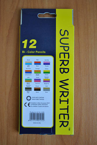 Купить Карандаши цветные Superb Writer 24 цвета, цена 47.61 ₴ — Prom.ua ...