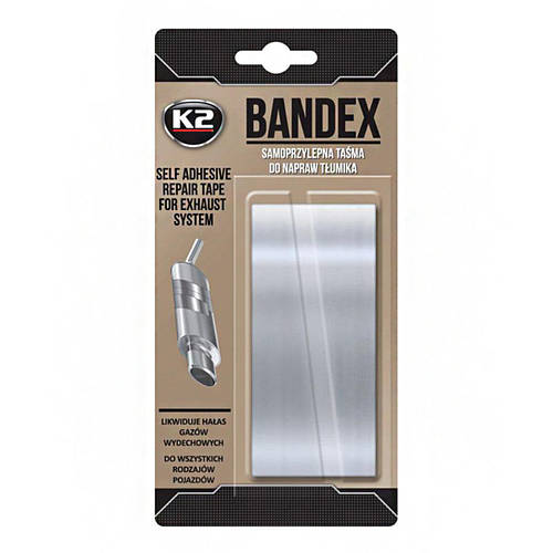 Лента высокотемпературная для ремонта глушителей K2 BANDEX-BLISTER ...