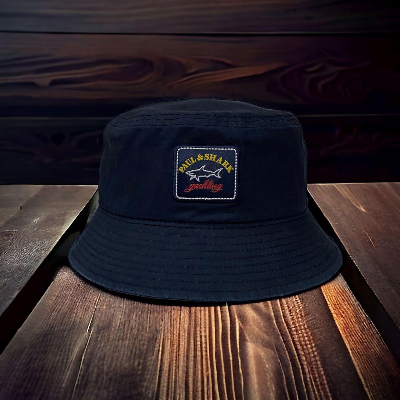 Панама мужская универсальная черная | р57-59 | коттон | Paul&Shark (ID ...