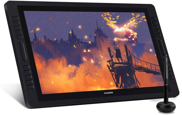 Графічний монітор Huion 19,5" Kamvas Pro 20, DP/USB-А/HDMI (GT1901 ...