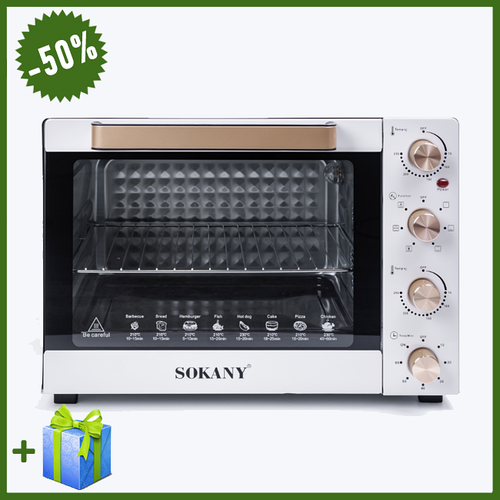 Мощная настольная электрическая духовка SOKANY SK-10010 1700 Вт 60 ...