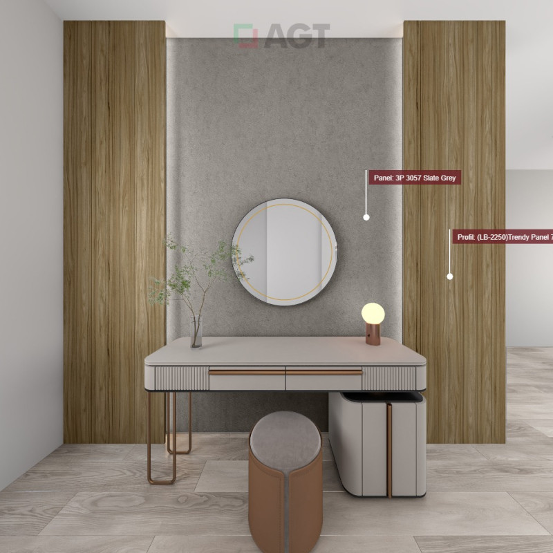 Стінова панель AGT LB-2250 3041 Перуанський Дуб матовий 2800х115х18мм ...