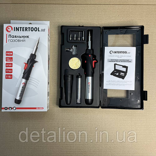 Паяльник газовый INTERTOOL GB-0006 (ID#2143055168), цена: 849 ₴, купить на Prom.ua