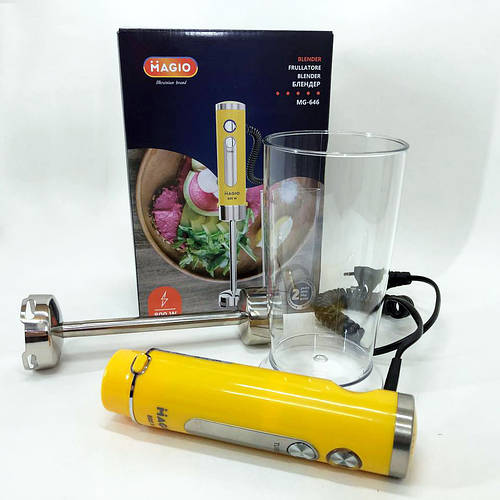 Блендер погружной Magio MG-646 800 Вт, портативный блендер для смузи, AI-170 мощный блендер (ID ...