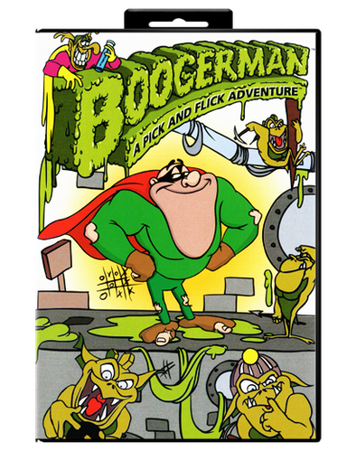 Гра RMC Mega Drive Boogerman: A Pick and Flick Adventure 90х Англійська ...