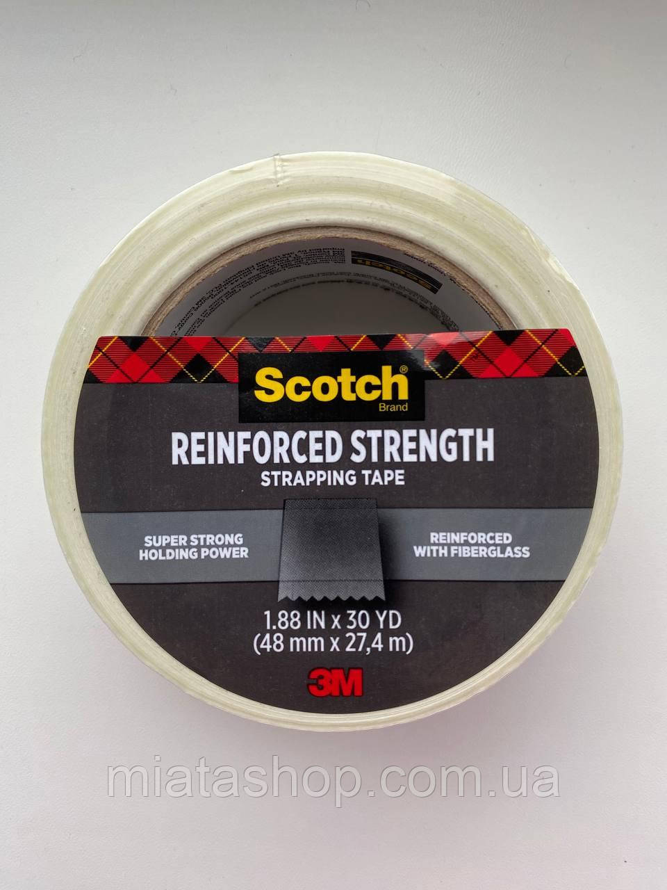 Скотч армований скловолокном 3M Scotch 48 мм х 27.4 м (ID#2145383373 ...