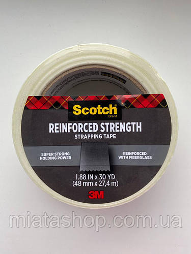 Скотч армований скловолокном 3M Scotch 48 мм х 27.4 м (ID#2145383373 ...