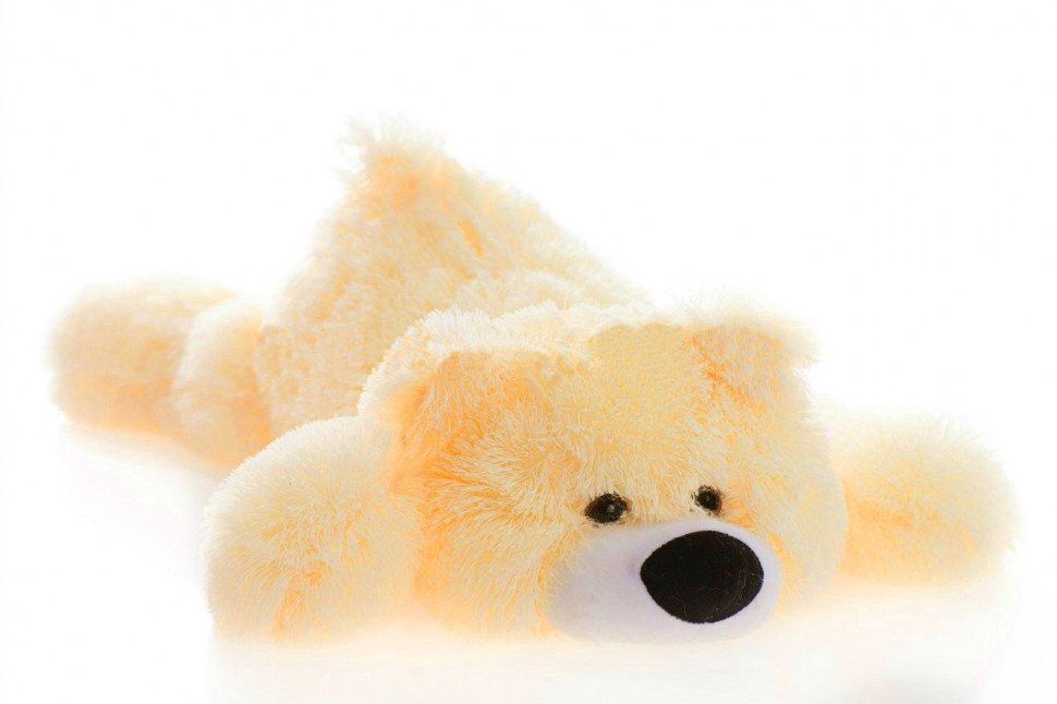 Мягкая игрушка Alina Toys мишка Умка 45 см персиковый 5784626ALN ...