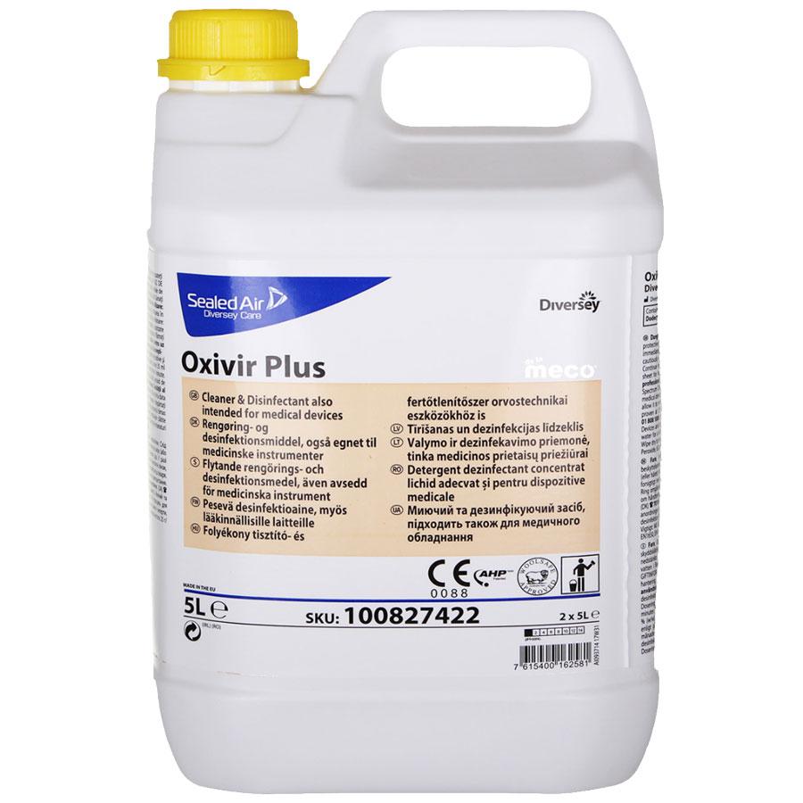 Засіб для миття та дезінфекції поверхонь Diversey Oxivir Plus, 5 л ...