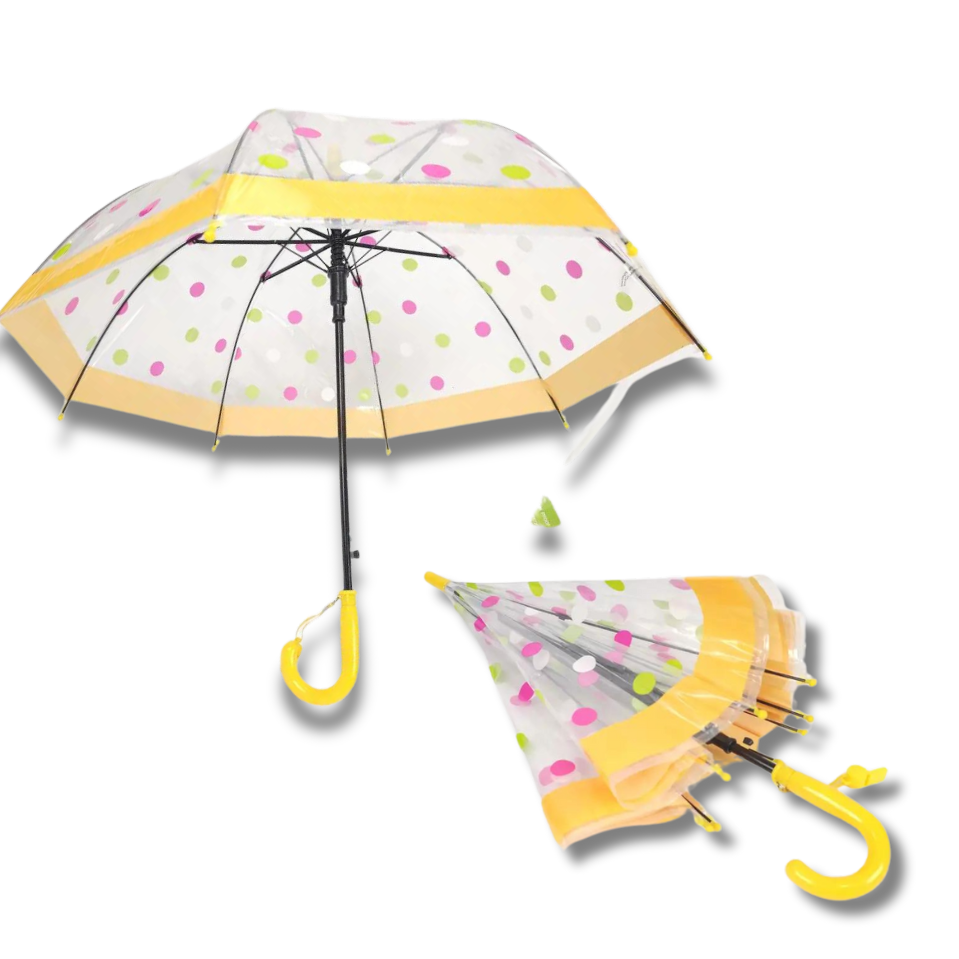 Детский зонтик для девочки от компании Rain ProoF прозорый с ...