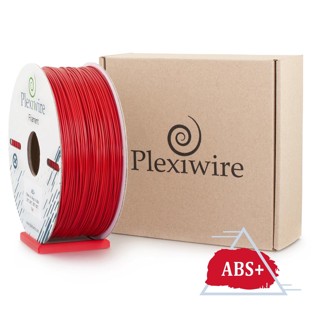 ABS+ пластик Plexiwire для 3D принтера 1.75мм красный (400м / 1кг) (ID#2143807242), цена: 781 ...