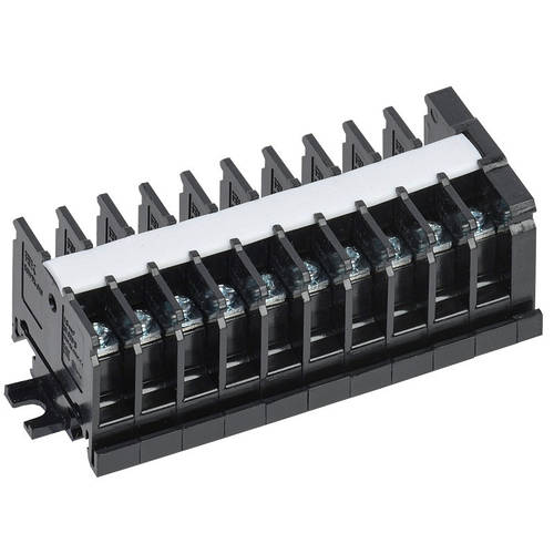Клеммная колодка защищенная БЗН TK-010 1,5мм.кв 10A на DIN-рейку 10 пар YZN43-10-001-K02 IEK (ID ...