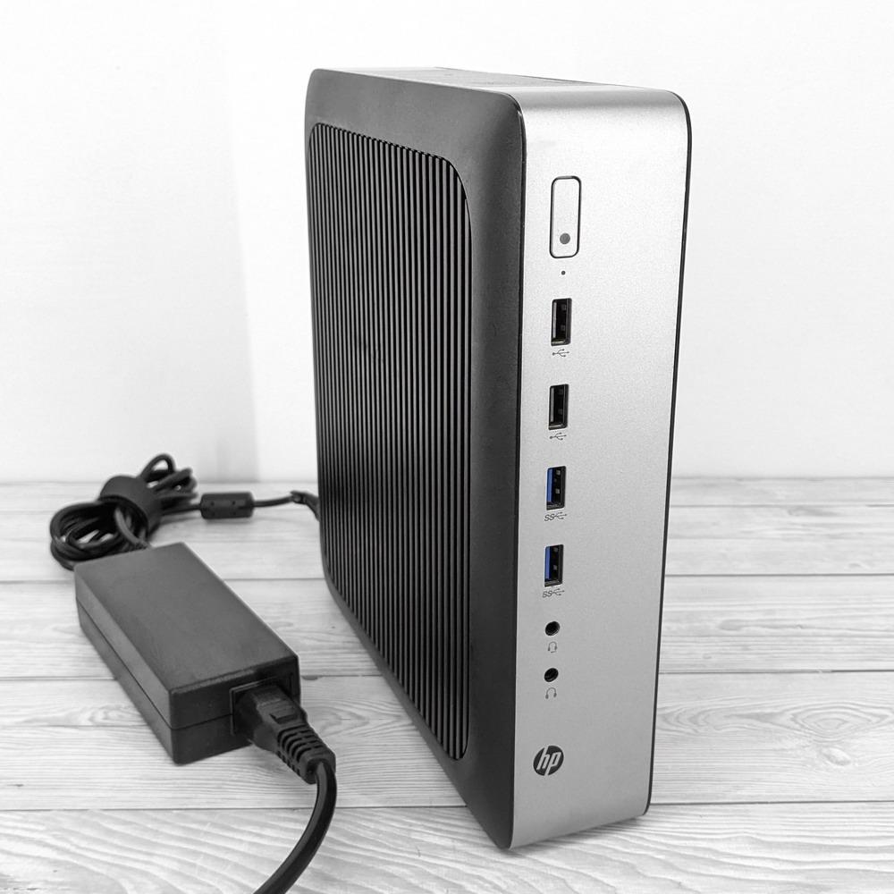 Міні Комп'ютер HP T730 AMD RX 4яд/ DDR3 8GB/ SSD M.2 120GB/ 4*DP Гар ...