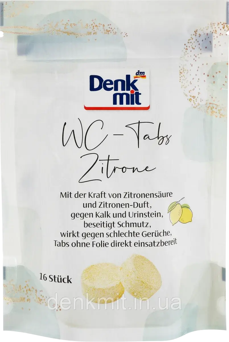 Очисник DenkMit WC-Tabs лімітована версія , 16 шт, ціна: 199 ₴, купити ...