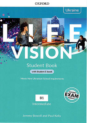 Life Vision Intermediate B1 Student's Book, ціна: 250 ₴, купити на Prom.ua