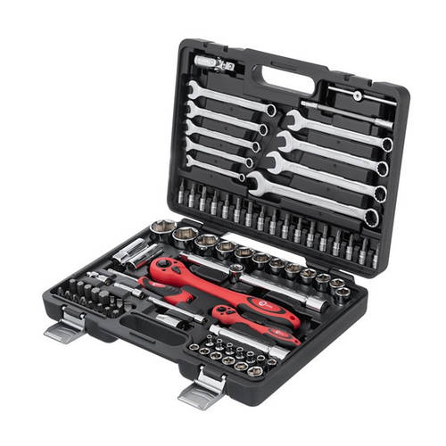 Профессиональный набор инструментов 1/2" & 1/4", 82 ед. INTERTOOL ET-6082 Baumar - Всегда ...