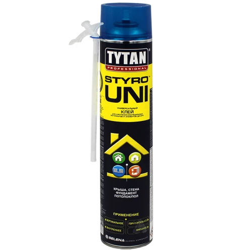 Піно-клей універсальний TYTAN STYRO UNI STD 750 мл, ціна: 299 ₴, купити ...