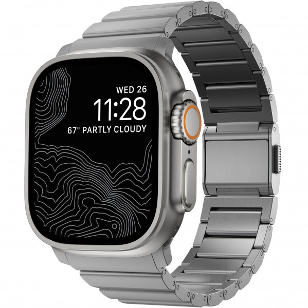 Ремешок Nomad Titanium Band Natural для Apple Watch 49мм | 45мм | 44мм ...